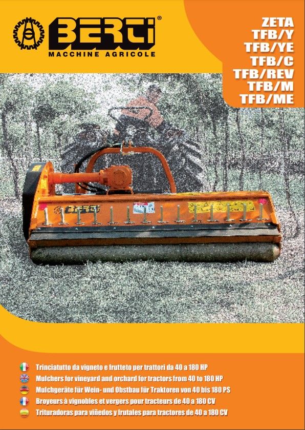 Berti Tfb/y Mulcher – Low Body- Heavy Duty In New South Wales Ag-pride ...